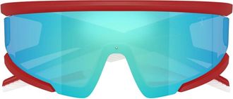 Ferrari Lunettes de soleil Scuderia Fz6038U - Homme - Accessoires - Rouge - Taille: 43 MM