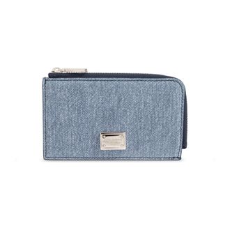 Dolce & Gabbana Homme, Accessoires, Bleu, Taille: ONE Size Wallets & Cardholders