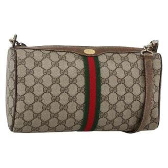 Gucci Sac bandouli&egrave;re vintage Pre-owned - Femme - Pre-owned - Beige - Taille: ONE Size