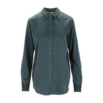 Forte_Forte Langarm-Seidenhemd - - Blouses & Shirts - Damen - Gr&uuml;n - S