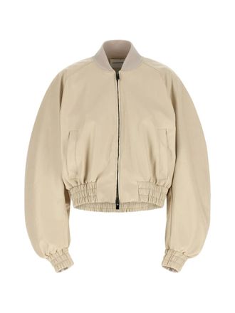 Andamane veste bomber sierra &agrave; fini grain&eacute; - Tons neutres