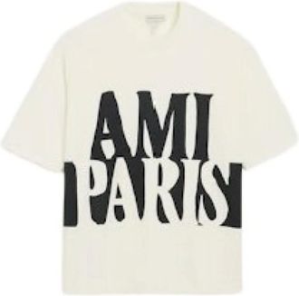Ami Homme, Tops, Blanc, Taille: M T-Shirt