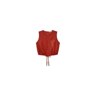 Twinset Damen, Oberteile, Braun, LGr&ouml;&szlig;e