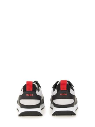 HUGO BOSS Logo-Detailed Sneaker - Gray