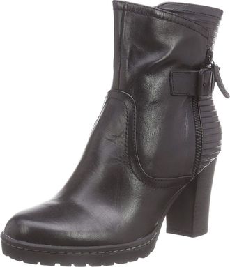 s.Oliver 25338, Damen Kurzschaft Stiefel, Schwarz (Black 1), 37 EU (4 Damen UK)