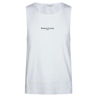 Maison Kitsun&eacute; Herren, Oberteile, Wei&szlig;, LGr&ouml;&szlig;e