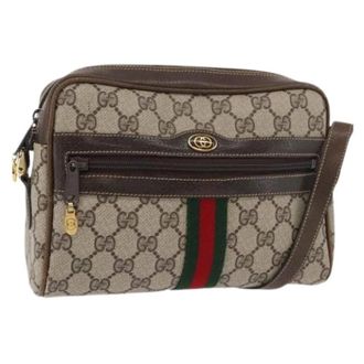 Gucci Pre-owned GG Canvas Umh&auml;ngetasche - - Pre-owned - Damen - Beige - ONE SIZE