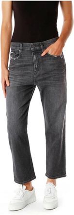 Diesel Femme, Jeans, Gris, Taille: W26 L34 Jeans droits