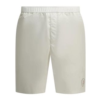Brunello Cucinelli Badehose mit elastischem Bund - - Swimwear - Herren - Wei&szlig; - M