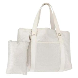 Bulgari Pre-owned Vintage Canvas Tote Bag - - Pre-owned - Damen - Grau - ONE SIZE