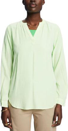 Esprit Damen 023ee1f316 Bluse, 320/Citrus Green, M