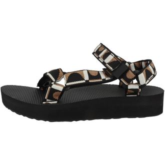 Teva W Midform Universal Sandal Braun - Bequeme modische Damen Sandale, Größe EU 36 - Farbe Bounce Black - Lion