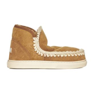 Mou Femme, Chaussures, Brun, Taille: 39 EU Bottes de Baskets Crochet Marron