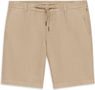 Bugatti Herren Bermuda Leinen-Baumwoll-Mix