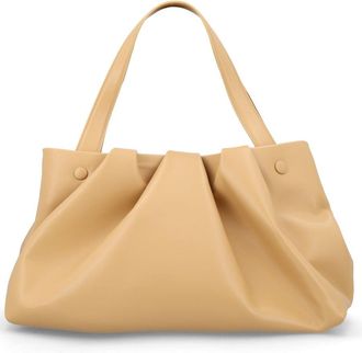 Themoir&egrave; Womens Shoulder Bag Athena Beige Recycled Polyester