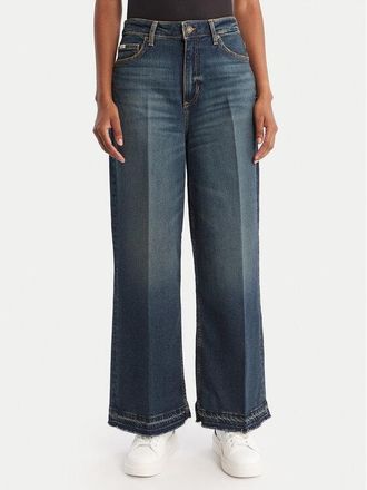 Guess Jeans W5BA2Z D5RAB Dunkelblau Wide Leg