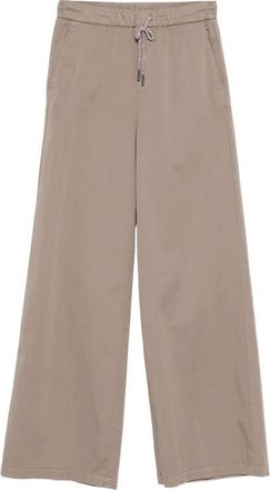 PANICALE Panicale, Femme, Pantalons, Brun, Taille: 38 FR Pantalon &agrave; cordon de serrage