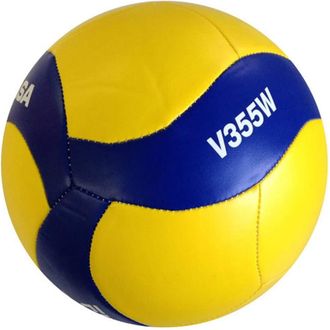 Mikasa Mikasa V355W Volleyball Blau-Gelb 5