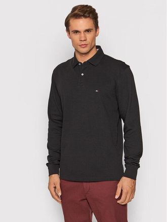 Tommy Hilfiger Poloshirt 1985 MW0MW20183 Schwarz Regular Fit