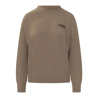 Brunello Cucinelli Damen, Strickwaren, Braun, SGr&ouml;&szlig;e