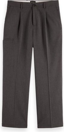 Scotch & Soda Melange with Pocket Detail Wide fit Chino