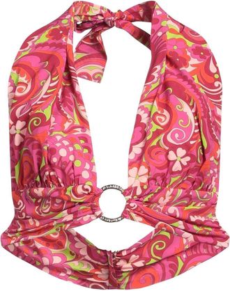 Dolce & Gabbana Printed Silk Top Size M