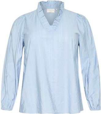 Kaffe Curve Langarmbluse Langarm-Bluse KCanni Große Größen