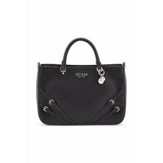 Guess Bramina Girlfriend Satchel - - Bags - Damen - Schwarzk - ONE SIZE