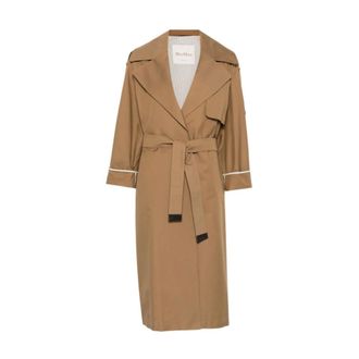 Max Mara Trench Lungo Utrench - - Coats - Damen - Braun - L