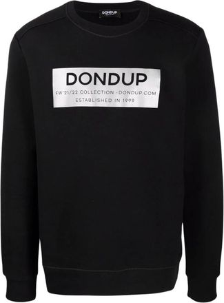 Dondup Herren, Sweatshirts & Hoodies, Schwarzk, XLGr&ouml;&szlig;e