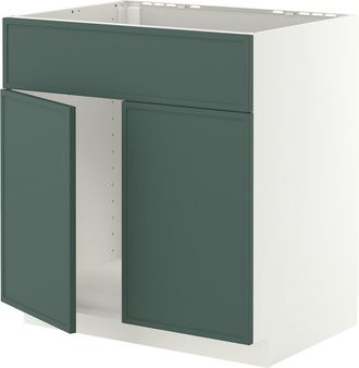 IKEA METOD Unterschr f Sp&uuml;le+2 T&uuml;ren/Front