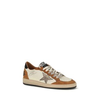 Golden Goose Mens Multicolor Calf Leather Bos Taurus Sneakers