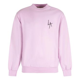 Local Authority LA Slash Rundhals-Fleece - - Sweatshirts & Hoodies - Herren - Rosa - M