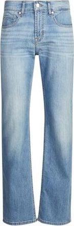 7 For All Mankind Jeans Austyn droit en coton m&eacute;lang&eacute;