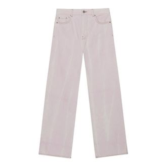 Ganni Rosa Gewaschene Izey Jeans - - Jeans - Damen - Rosa - W27