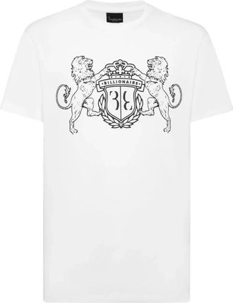 Billionaire Boys Club T-shirt &agrave; logo brod&eacute; - Homme - Tops - Blanc - Taille: 3XL