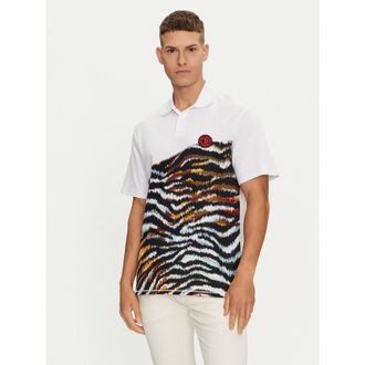 Just Cavalli Poloshirt 76OAG6R1 Wei&szlig; Regular Fit