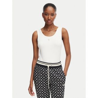Guess Top V6YP09 K4312 Creme Regular Fit