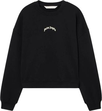 Palm Angels Femme, Sweatshirts et sweats &agrave; capuche, Noir, Taille: 38 FR Palm Angels Sweaters