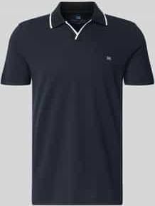Christian Berg Modern Fit Poloshirt mit Logo-Stitching