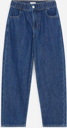 Arket Pull-on-Jeans -Blau