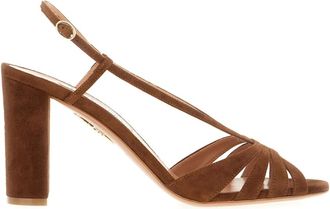 Aquazzura Femme, Chaussures, Brun, Taille: 36 EU Aim&eacute;e Sandal 85