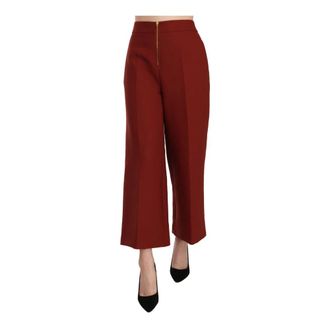 Jucca Wide Hosen - - Trousers - Damen - Rot - M
