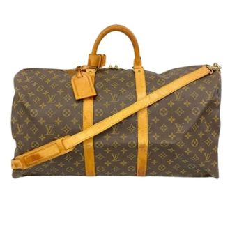 Louis Vuitton unisex, Pre-owned, Brun, Taille: ONE Size Keepall Bandouli&egrave;re 55 Boston Bag Pre-owned