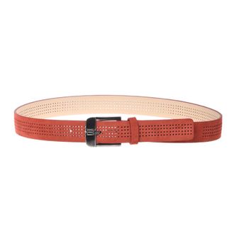 Baldinini Homme, Accessoires, Brun, Taille: 90 CM Ceinture en cuir de su&egrave;de perfor&eacute;