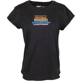 Bavarian Caps Damen Pippilotta Viktualia T-Shirt, schwarz, XL