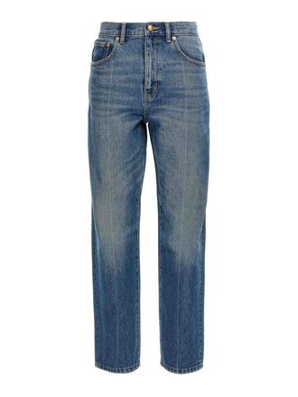 Tory Burch Jean Bootcut - Bleu