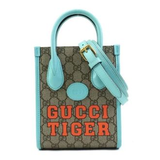 Gucci Pre-owned Stoff handtaschen - - Pre-owned - Damen - Blau - ONE SIZE