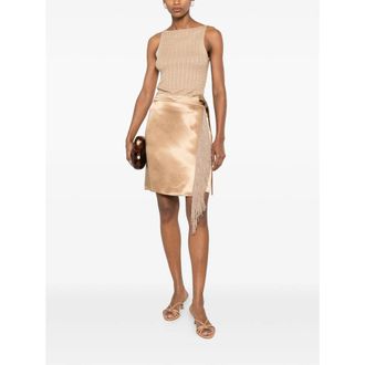 The Nina Studio Maya Pareo Skirt - Beige