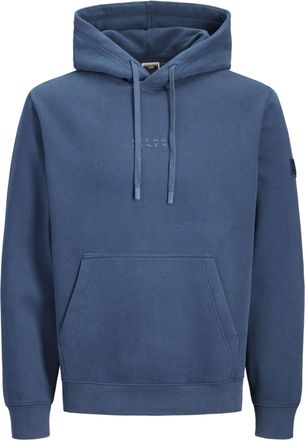 Jack & Jones Jcopoint Sweat Badge Hood Bf Pls - Plus Size